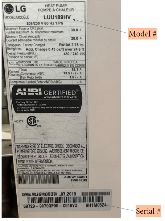 How to Decode LG HVAC Serial Numbers: Multi-V, Chillers & Heat Pump Wa ...