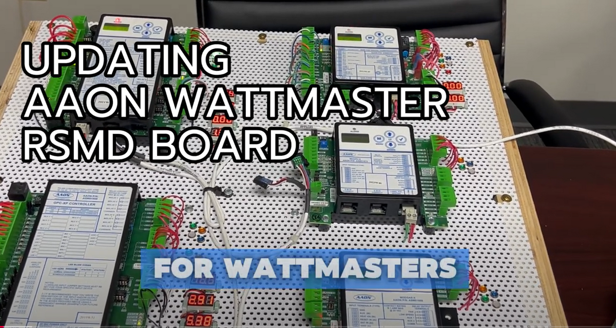 Update the AAON Wattmaster RSMD Board with OEMHVACPARTS – OEM HVAC PARTS